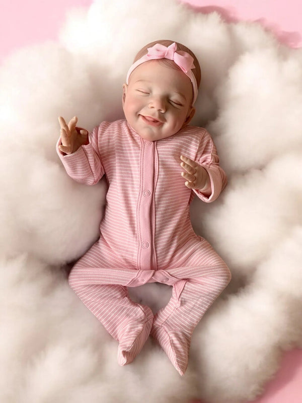 Amber Closed Eyed Reborn Doll – Realistic Baby Girl | Ivy Reborns