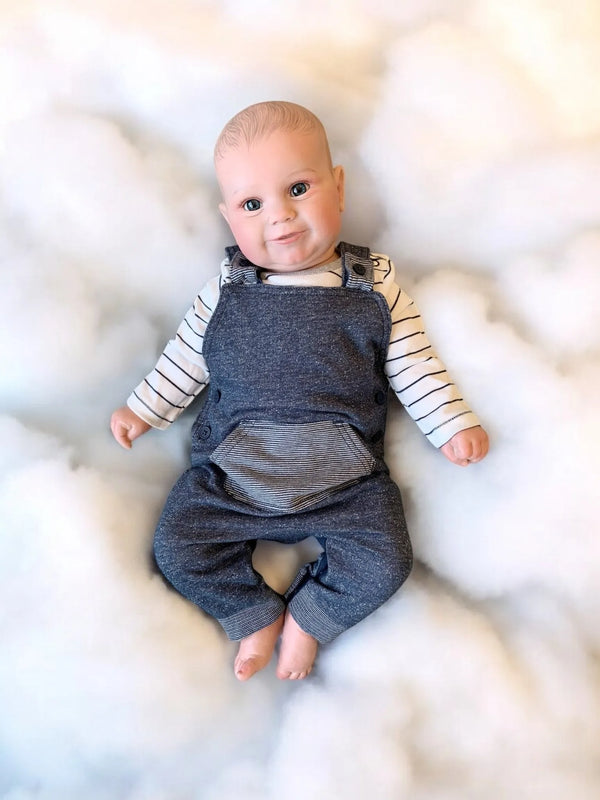 Morgan Open Eyed Toddler Reborn Doll – Realistic Baby Boy – Ivy Reborns